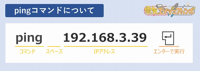 【実演】pingコマンドを使用した設備や機器のネットワーク接続確認方法 | 電気エンジニアのツボ